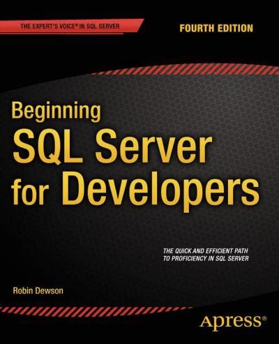 Beginning Sql Server For Developers Poche Robin Dewson Achat
