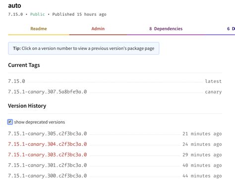 BUG Npm Deprecate Immediately After Npm Publish Causes Packages To Disappear Issue