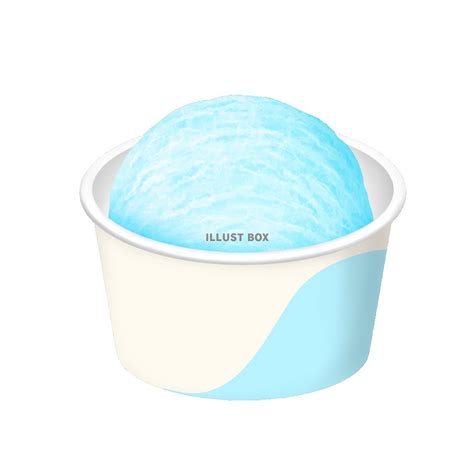 無料イラスト 紙カップのアイスクリーム ソーダ シングル