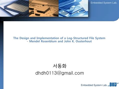 ppt design and implementation of a log structured file system