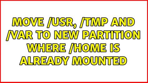 partition home var tmp at lorelei rios blog