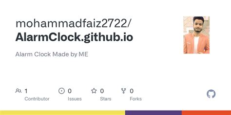 Github Mohammadfaiz2722 Alarm Clock Made By Me