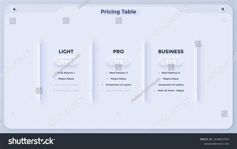 11665 Comparative Table 이미지 스톡 사진 및 벡터 Shutterstock