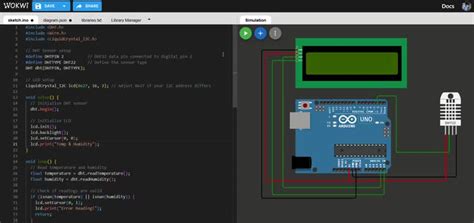 arduino dht22 temperaturesensor humiditysensor lcddisplay