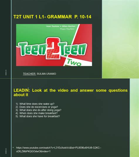 t2t 2 unit 1 l1 l2 teacher sulma unamo acea pdf
