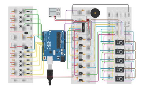 Circuit Design Elevador Tinkercad