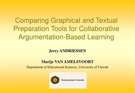 ppt comparing graphical and textual preparation tools for