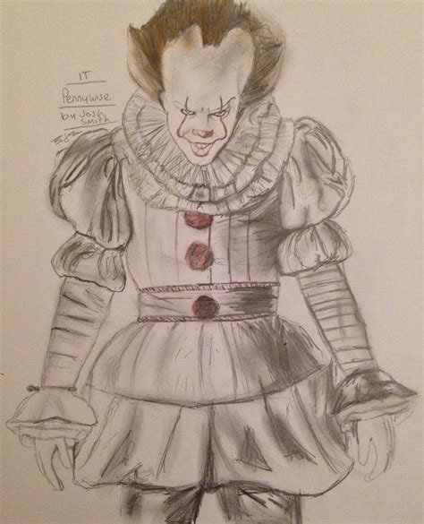 How To Draw Pennywise Body