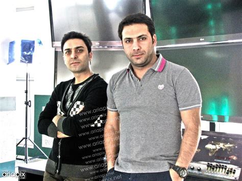 عکس های امیر رضا دلاوری و امین مومنی پور در پشت صحنه هوش سیاه