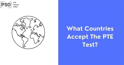 What Countries Accept The Pte Test Pte Success Online