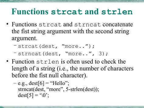 Operation On String Presentation Ppt Programming Languages Computing