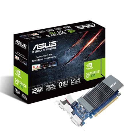 Asus Nvidia Geforce Gt710 Sl 2gd5 Brk Evo 2gb Gddr5 Evo Low Profile