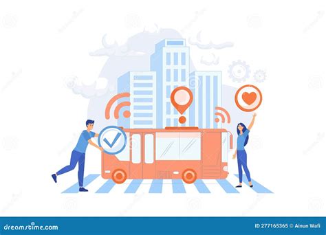 Passengers Like And Approve Autonomos Robotic Driverless Bus