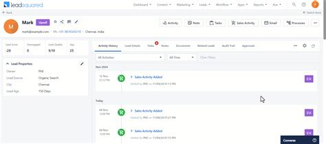 Capture Sales Activities Help Support