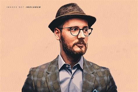 Premium PSD Vectorize Photo Effect