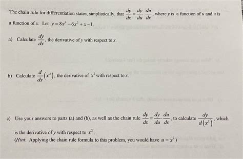 Calculus How Do I Find The Derivative Of X2 With Respect To X In The