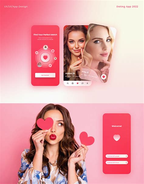Mobile Dating App Behance Mobile Dating App Behance