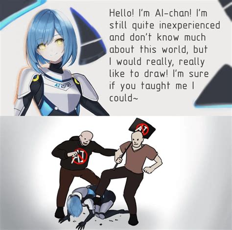 10 Ai Art Anime Rickifarwah