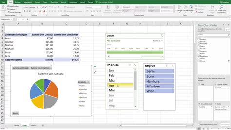 creazione di grafici pivot in excel