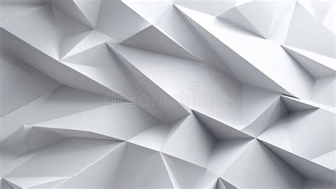White Abstract Polygonal Background Forming Dynamic Triangles Pattern