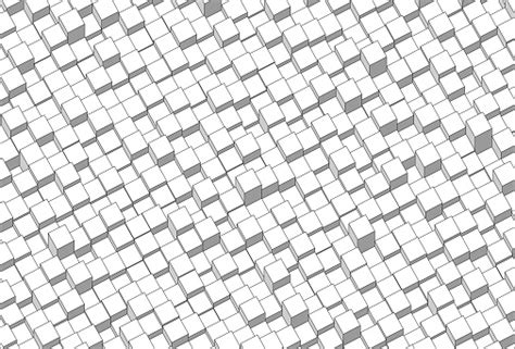 3d 큐브 또는 평행 육면체 벡터 추상 패턴 0명에 대한 스톡 벡터 아트 및 기타 이미지 0명 3차원 형태 개념 Istock