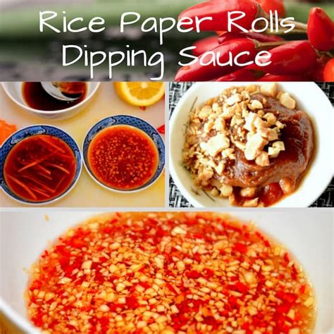 Rice Paper Rolls Dipping Sauce N More Fun Facts