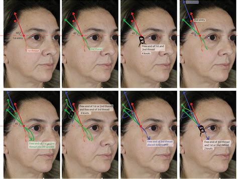 Eyebrow Threading Steps