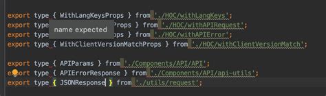 Typescript Phpstorm считает подсвечивает валидный синтаксис как не