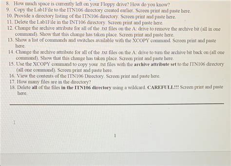 Solved 1 Access The Command Prompt Use The Command Line