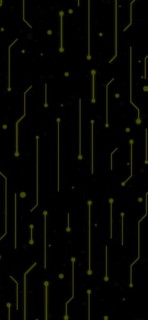 Neon Circuit Board Glow Tech Black Wallpapers Phone Wallpapers