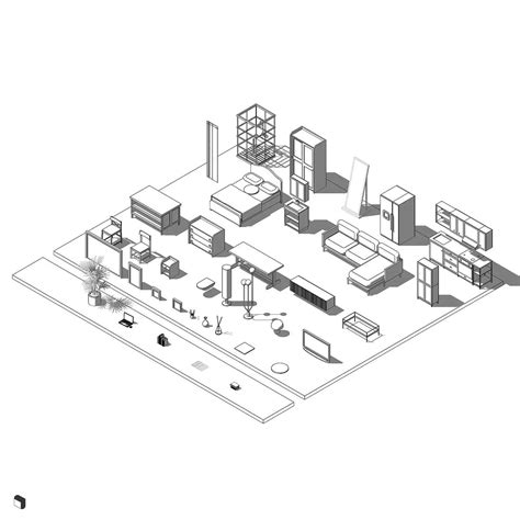 3d Model Revit Ikea Home Toffu Co
