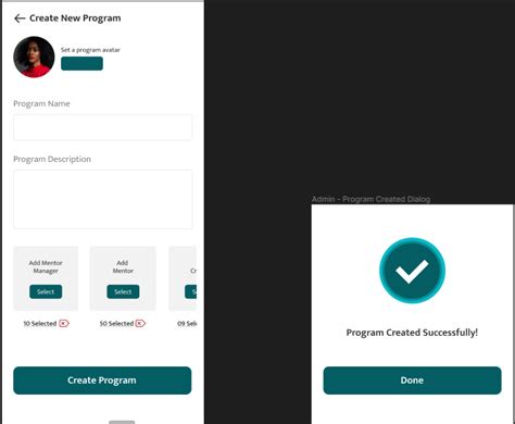 Implement Create New Program Screen · Issue 104 · Alcopensourcealc