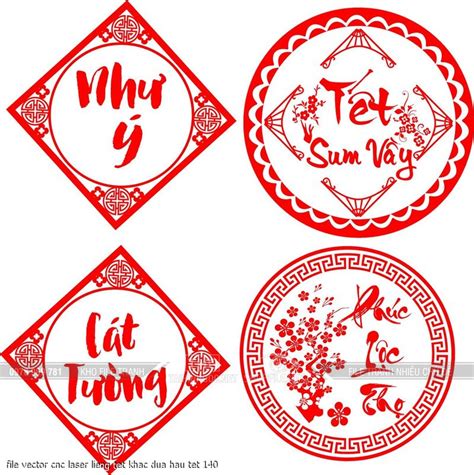 File Vector Cnc Laser Lieng Tet Khac Dua Hau Tet 140