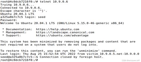 Tcpip Attack Lab（seed实验）米特尼克攻击实验 Csdn博客