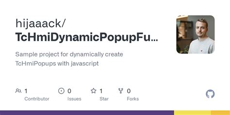 Github Hijaaacktchmidynamicpopupfunction Sample Project For