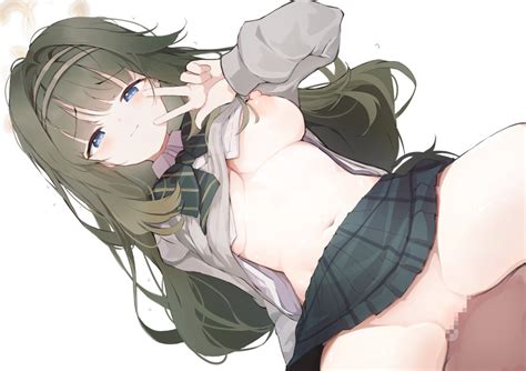 Rule 34 1boy Absurdres Black Bow Black Bowtie Black Skirt Blue