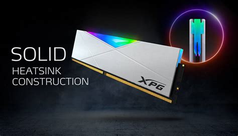 Adata Xpg Spectrix D50 8gb Ddr4 Rgb Desktop Memory 3200mhz Memory Speed Cl16 20 20 Latency 1