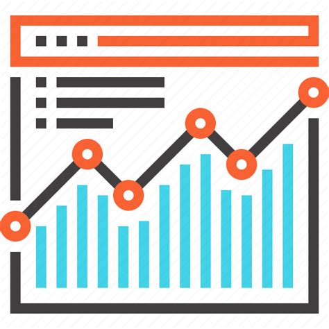 analysis analytics chart graph monitoring statistics web icon
