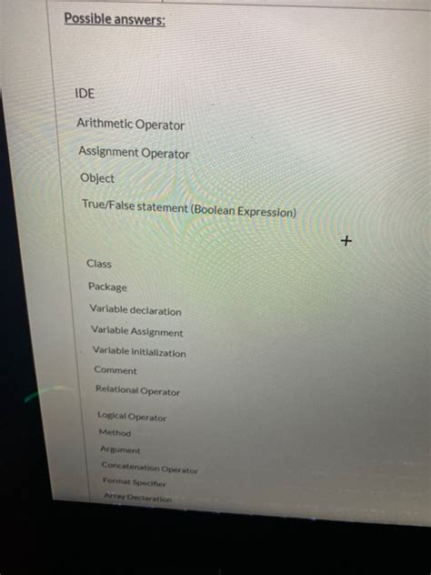 Solved Ja Assume For Each Question The Code Fragment Given