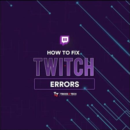 Twitch Error Codes How To Fix Twitch Error 2000 3000 5000