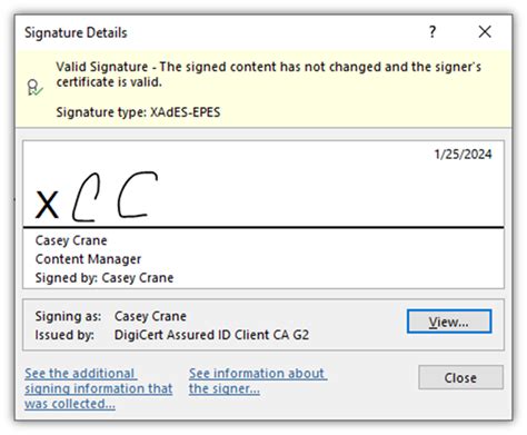 How To Sign A Word Document Using A Digital Signature Certificate