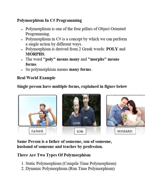 polymorphism in csharp pdf