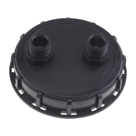 Buy IBC Vented Lid Mm Dia With Mm Coarse Male Thread Double Vent Holes Plastic For IBC Ton