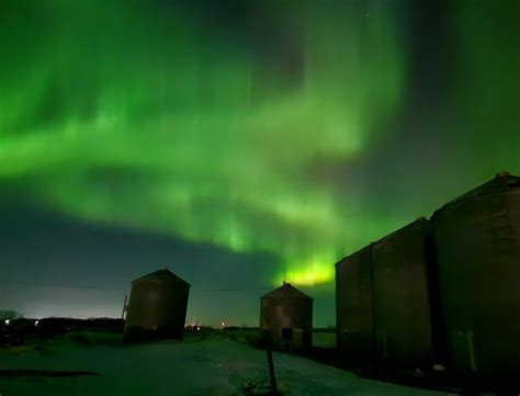 Aurora Borealis Puts On A Stunning Display In Manitoba Encore Expected
