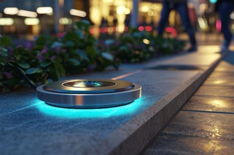 Premium Photo Advanced Wireless Charging Infrastructure In Public Places Ai Generated