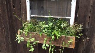 Diy Window Planter Box Plans Woodworking Challenge
