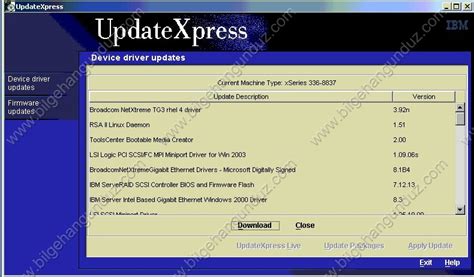 IBM UpdateXpress Bilgehan K Gündüz