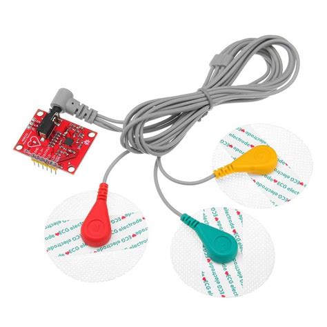 Ad8232 Ecg Monitor Sensor Module