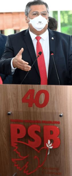 Flávio Dino Prega Contra Bolsonaro Em Ato De Filiação Ao Psb Gilberto