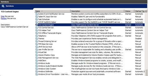 Cisco Telepresence Content Servers Server Mode Is Stuck In Configuration Reload Offline